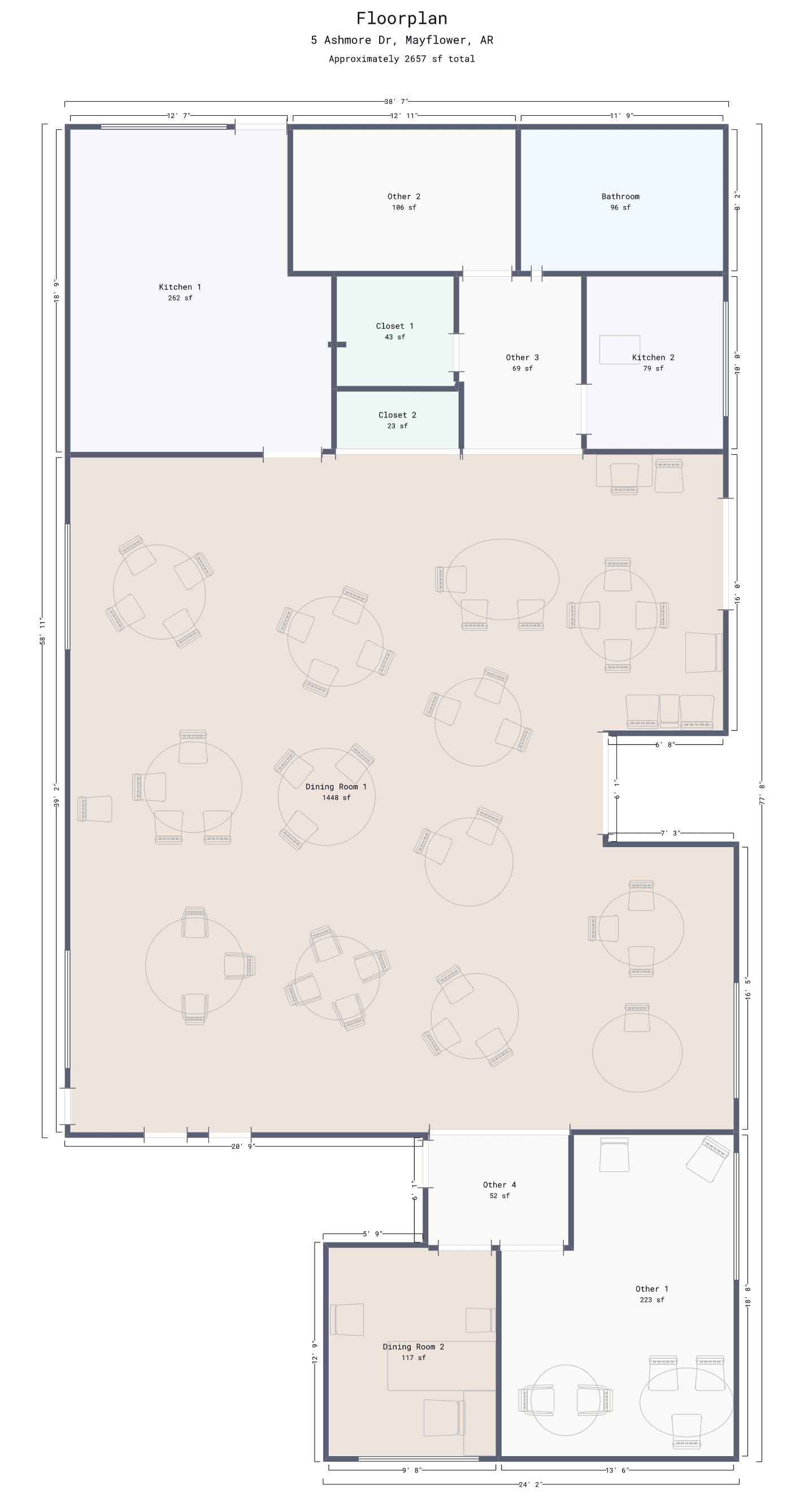 Floorplan & Amenities — City of Mayflower, AR Government
