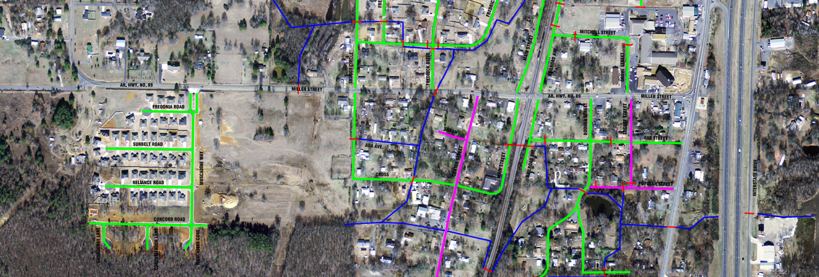 Culverts and Drainage Maps — City of Mayflower, AR Government